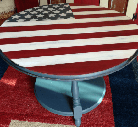 American Flag Coffee Table – Country Design Home